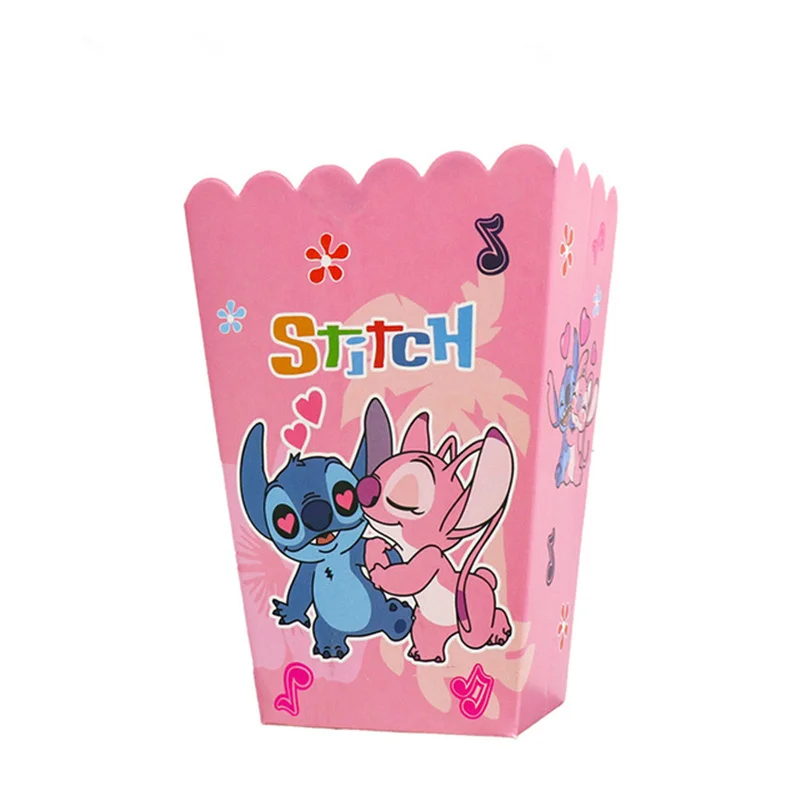 6/48 piezas Disney Lilo & Stitch Caja de dulces Suministros para ...