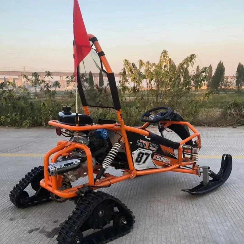125cc-150cc-200cc-gasoline-snowmobile-atv-snow-scooter-Mini-Snowmobile ...
