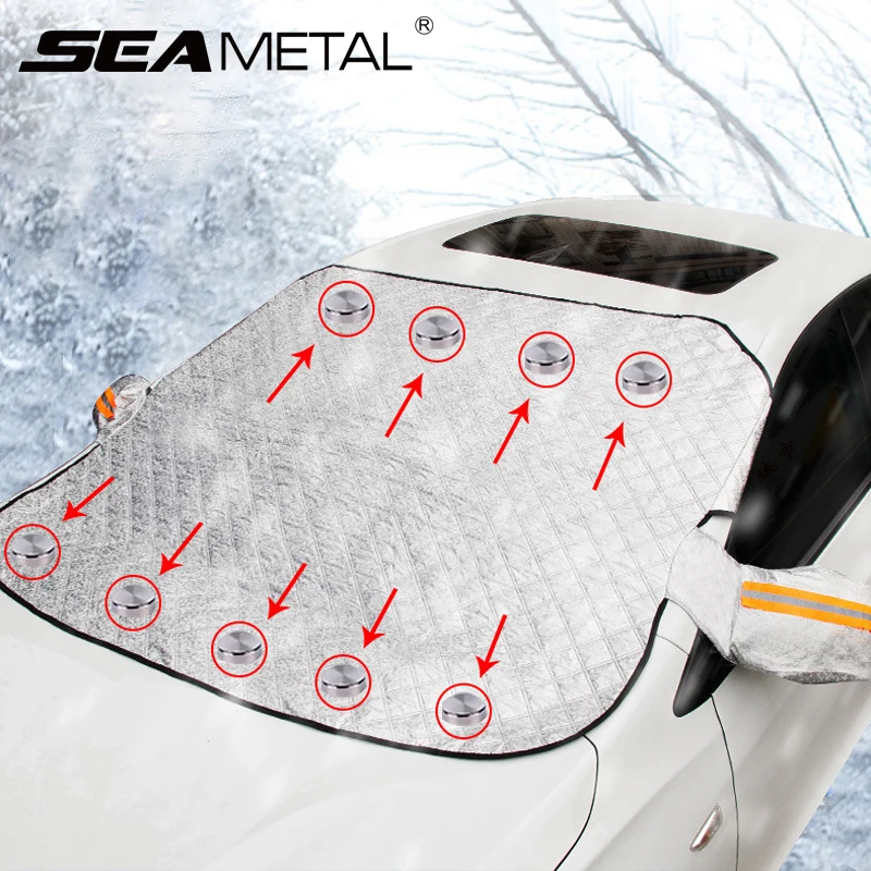 Car-Snow-Cover-Car-Cover-Windshield-Sunshade-Outdoor-Waterproof-Anti ...