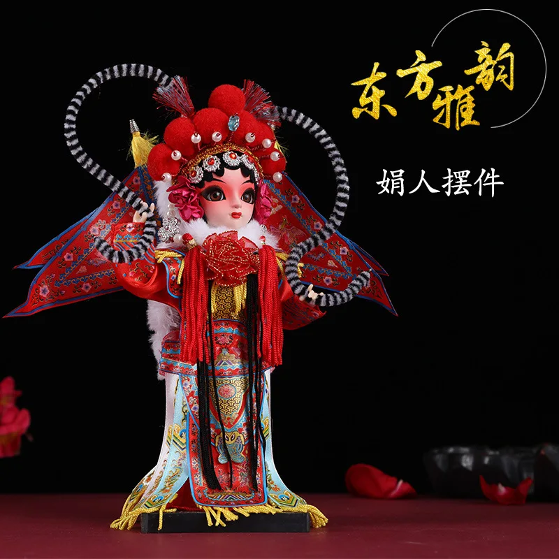 Nine-inch-silk-Beijing-special-gift-Juan-people-ornaments-Beijing-opera ...