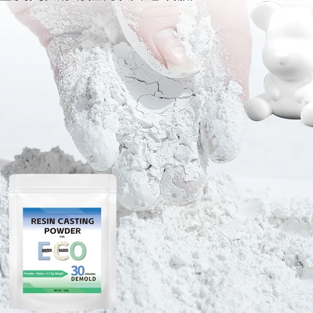 300-500g-High-Density-White-Gypsum-Powder-DIY-Gypsum-Doll-Sculpture ...