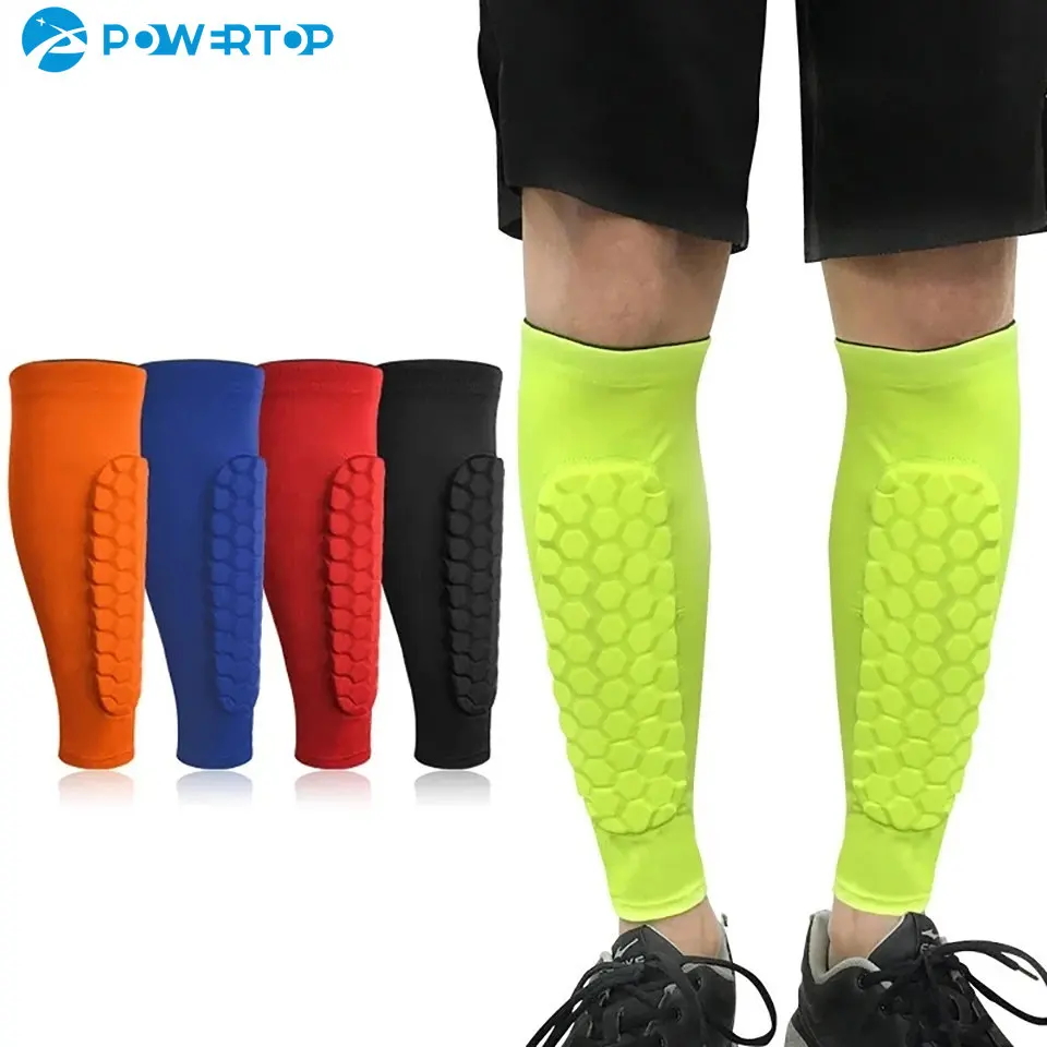 1PCS-Soccer-Shin-Guards-Outdoor-Sport-Honeycomb-Anti-Collision-Pads ...
