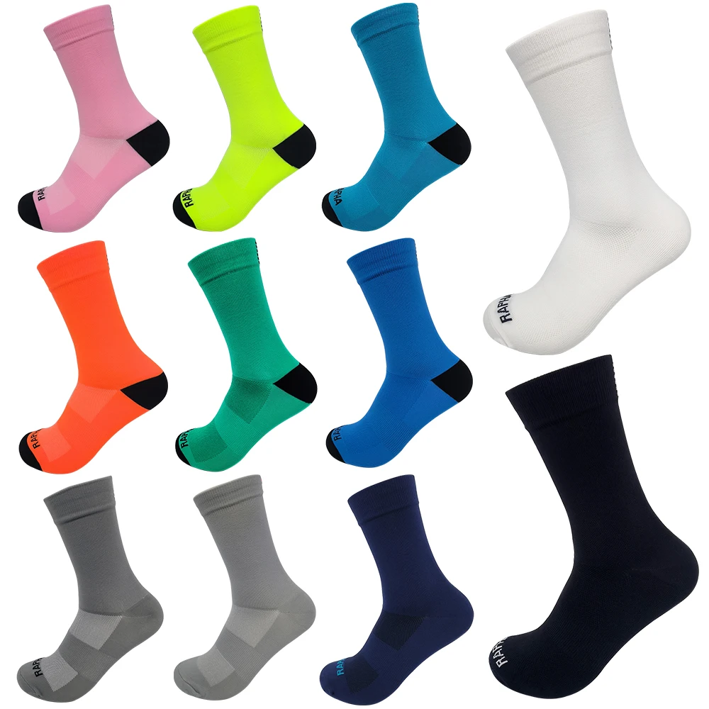 5 pairs of Cycling Socks Fast Dry Breathable Outdoor Sports Basketball ...