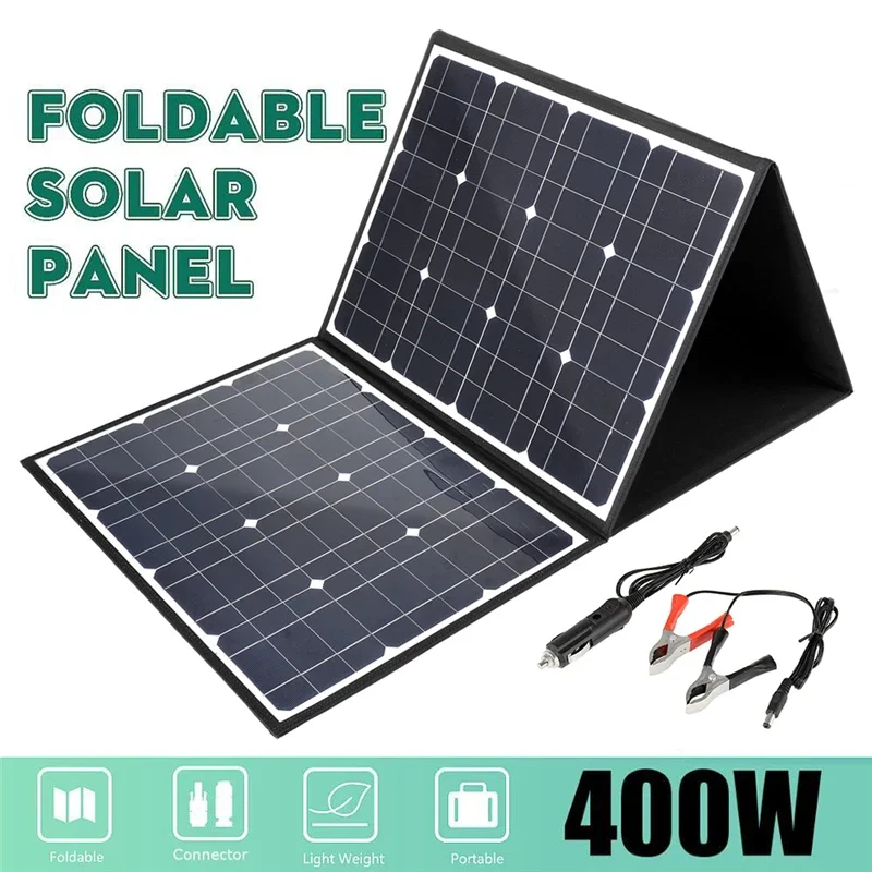 18V 400W Solar Panel USB Output Monocrystallinel Waterproof Solar Cells ...