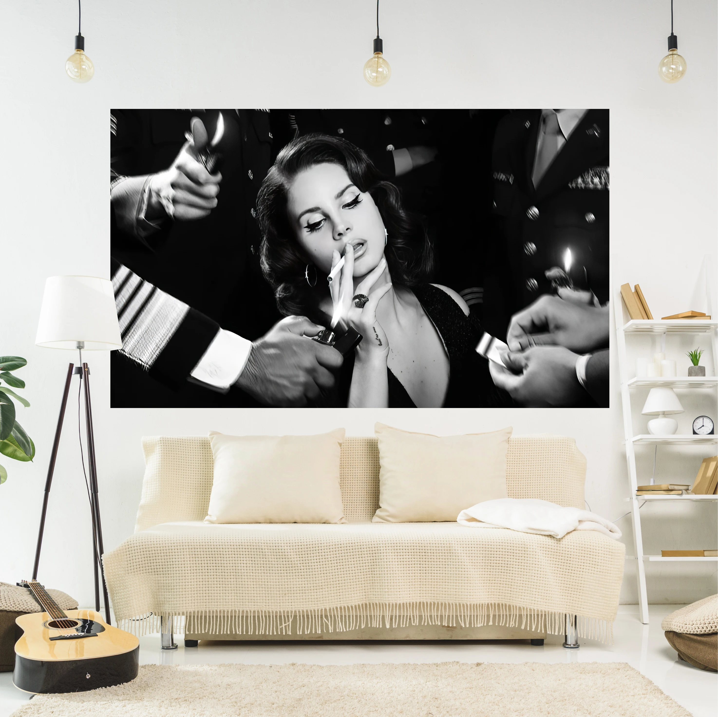 XxDeco-Lana-Del-Rey-Poster-Tapestry-Wall-Decor-Hippie-Rapper-Smoking ...