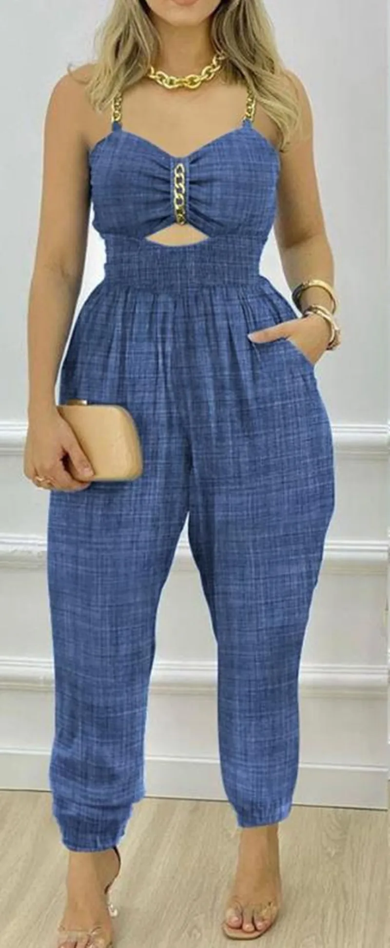 Summer-Women-Mesh-Elegant-Wide-Leg-Jump-Suit-Loose-Bodysuits-Overalls ...