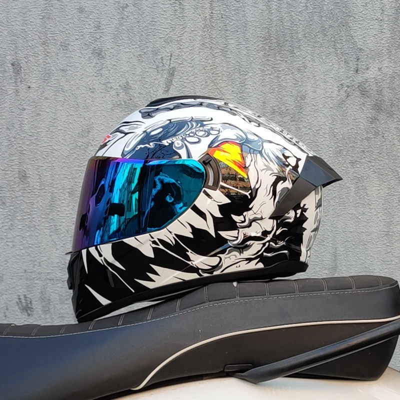 Full-Face-Racing-Helmets-Winter-Warm-Double-Visor-Motorcycle-Helmet ...