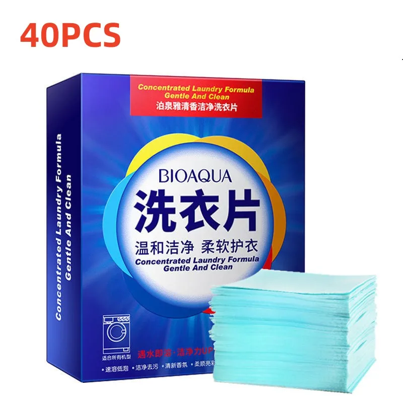 40Pcs-Laundry-Tablets-Efficient-Detergent-Strong-Deep-Cleaning ...