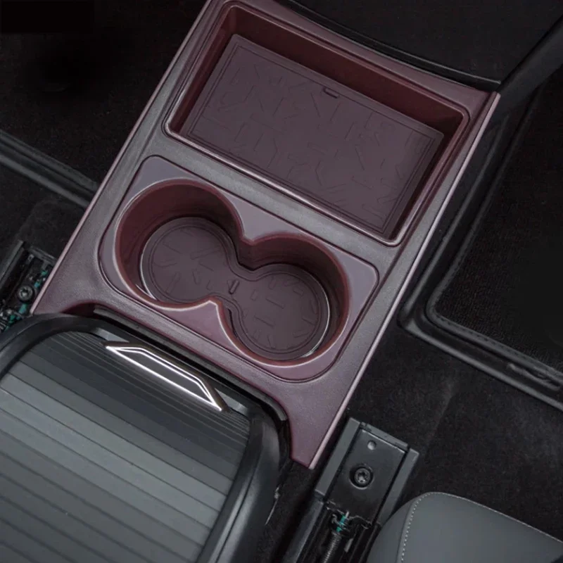 For-ZEEKR-X-2023-2024-car-ABS-Aisle-Double-Compartment-Rear-Storage-box ...