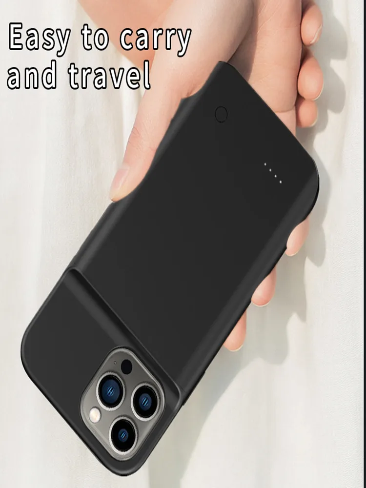 Battery Charger Cases For iPhone 14 Plus Phone Case battery pack For ...
