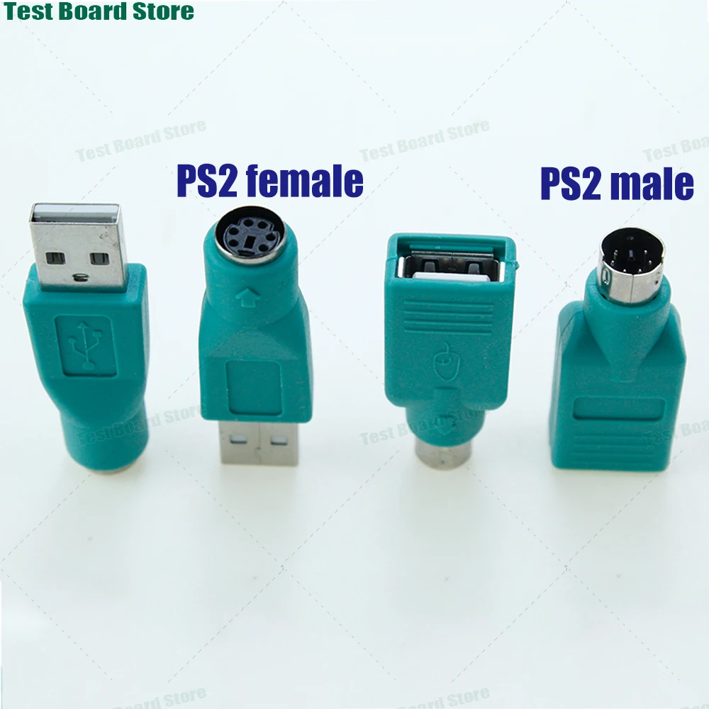 1Pce-PS2-keyboard-and-mouse-plug-USB-A-to-PS2-6P-conversion-adapter ...