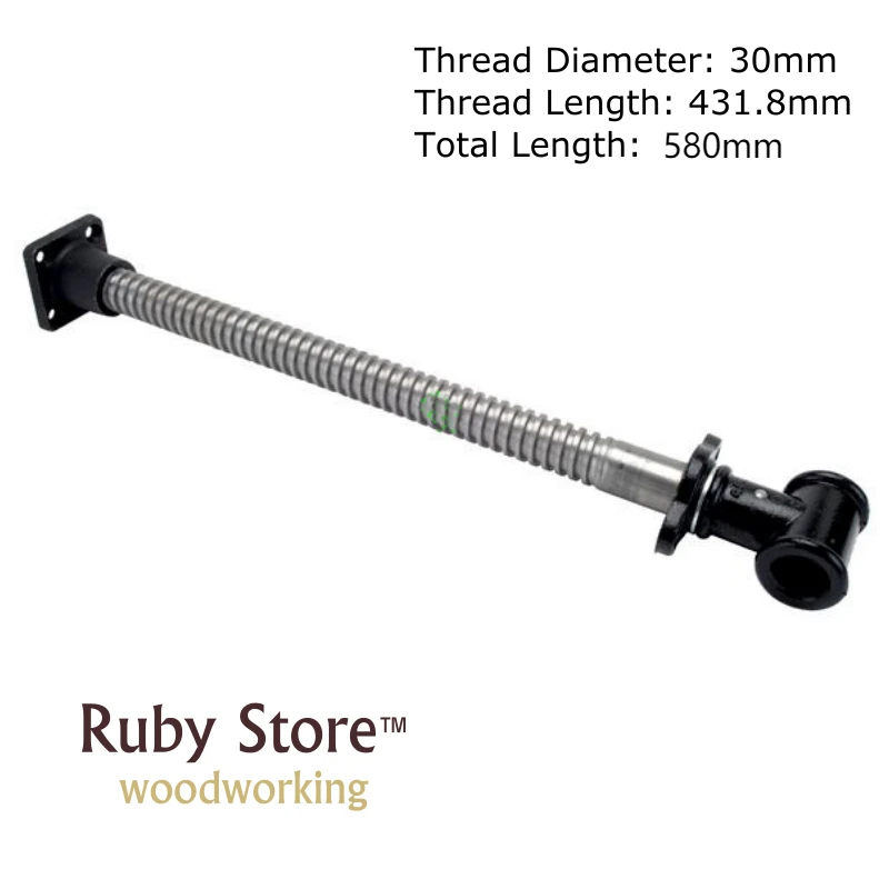 Bench Screw 30mm Diameter Long Type Woodworking Clamp Workbench Vise ...