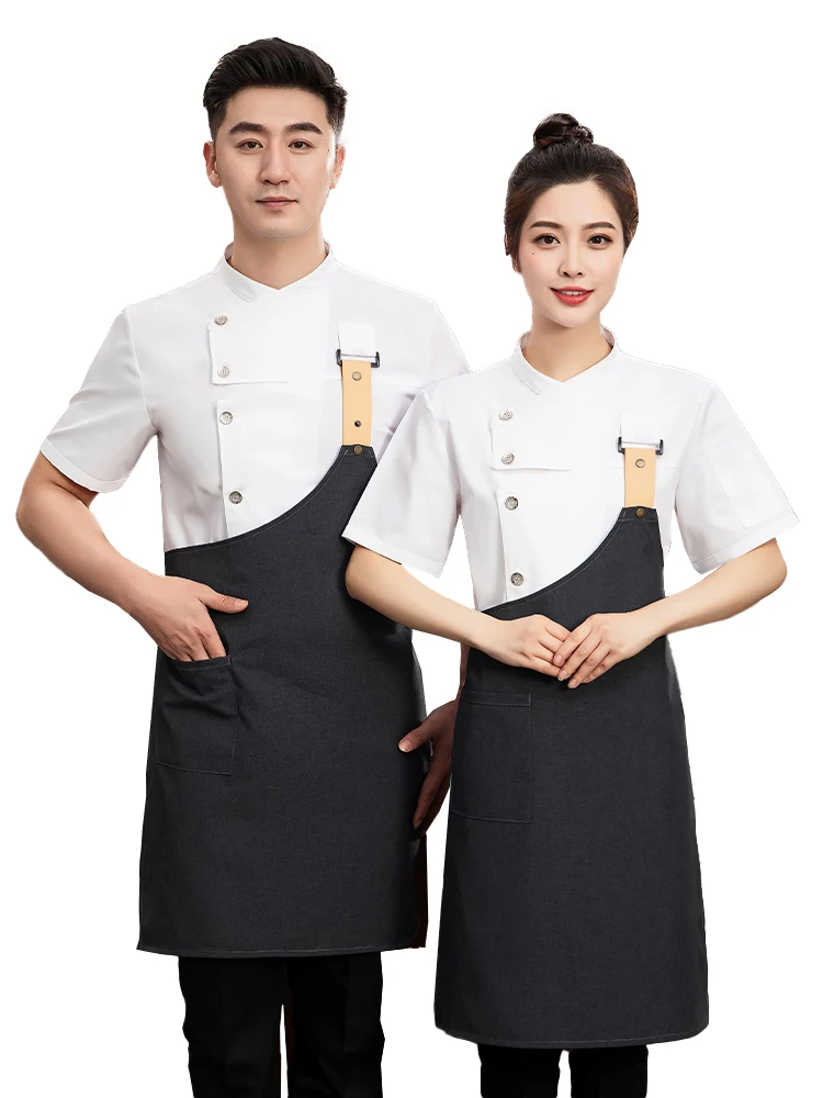 Food service Kitchen Cooking Jacket Pizzaiolo Chef Uniform Restaurant ...