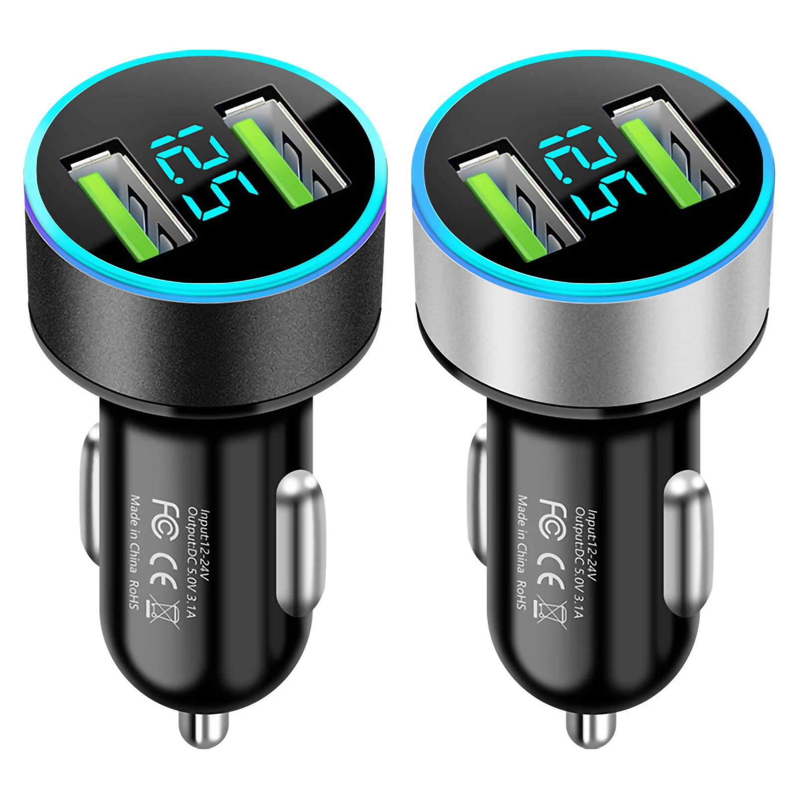 Car-Super-Charger-240W-Dual-Port-Fast-Charging-Fast-Charging-Adapter ...