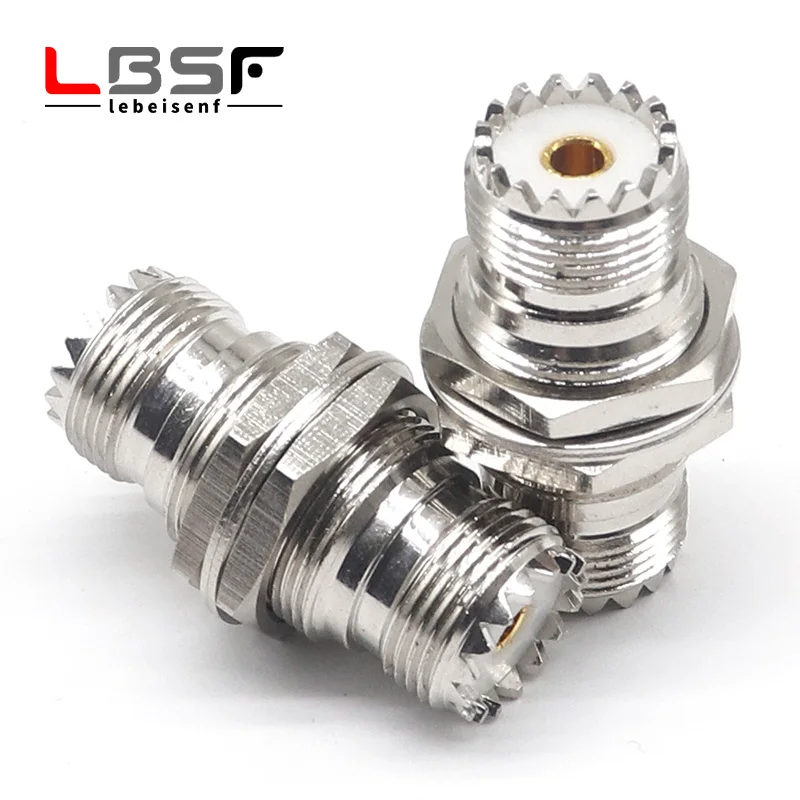 UHF-KKY coaxial high frequency adapter all copper SL16KKY M female UHF ...