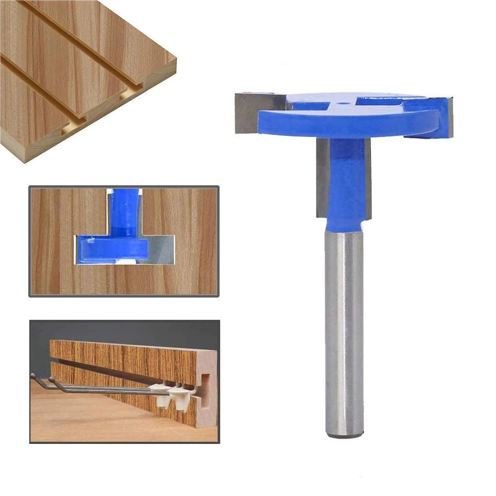 1-4-Shank-T-Slot-Router-Bit-Slotting-Carbide-Wood-Milling-Cutter ...