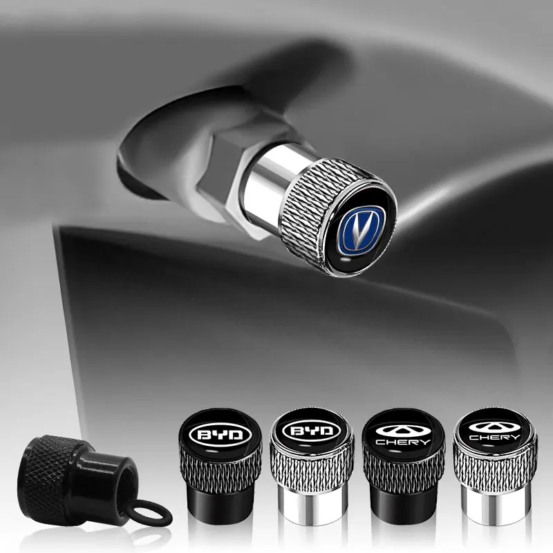 4pcs Metal Car Tire Wheel Tyre Valve Caps Dust Covers for Mercedes Benz ...