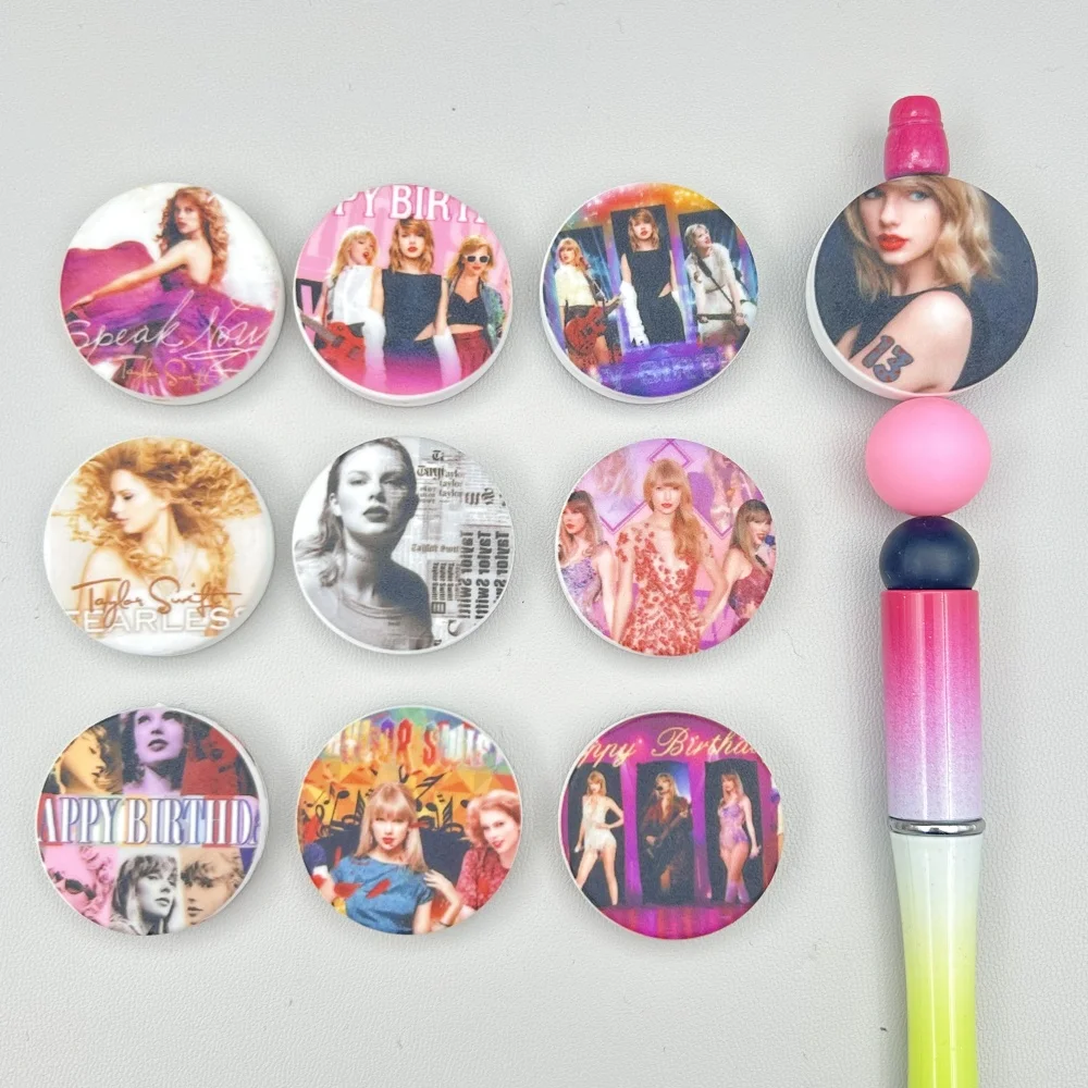 10PC-DIY-Female-Singer-Silicone-Beads-Nipple-Chain-Bead-Pen-Bead ...