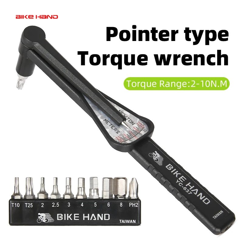 BIKE-HAND-Pointer-Type-Torque-Wrench-2-10-N-M-Adjustable-Torque-tool ...