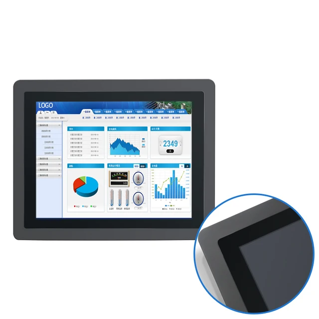 Factory Price 15" PC Display Desktop LCD Screen Monitor of Tablet With ...