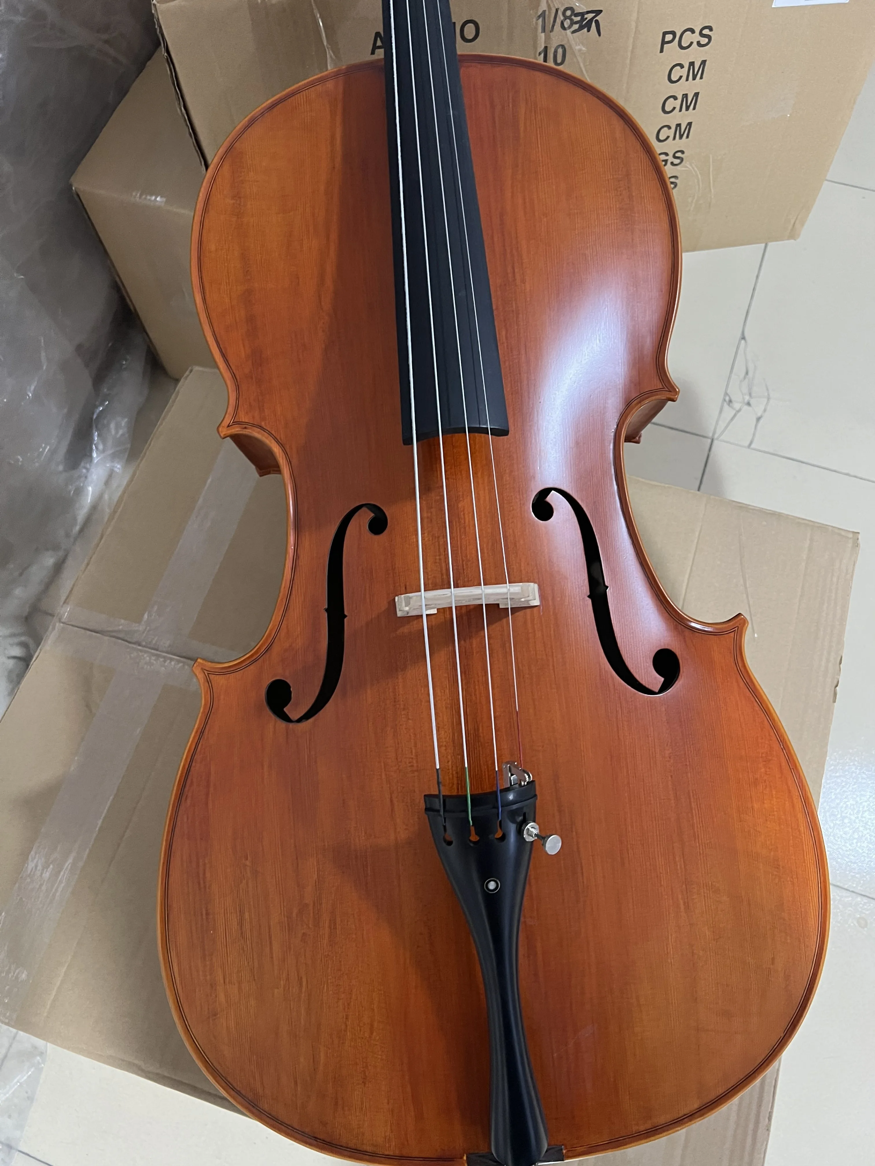 brand-Cello-handmade-Maple-solid-wood-Cello-4-4-Italian-vintage-oil ...