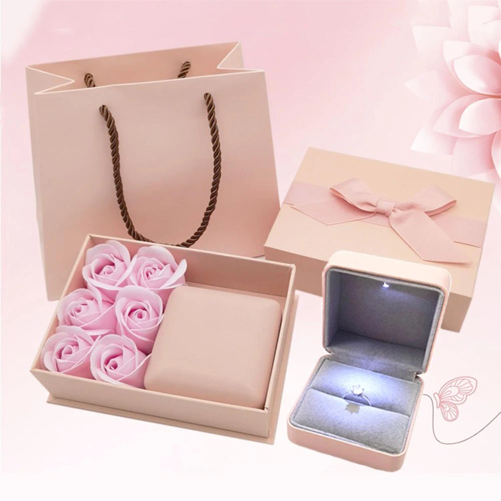 LED-Light-Jewelry-Box-Luxury-Ring-Box-for-Proposal-Engagement-Wedding ...