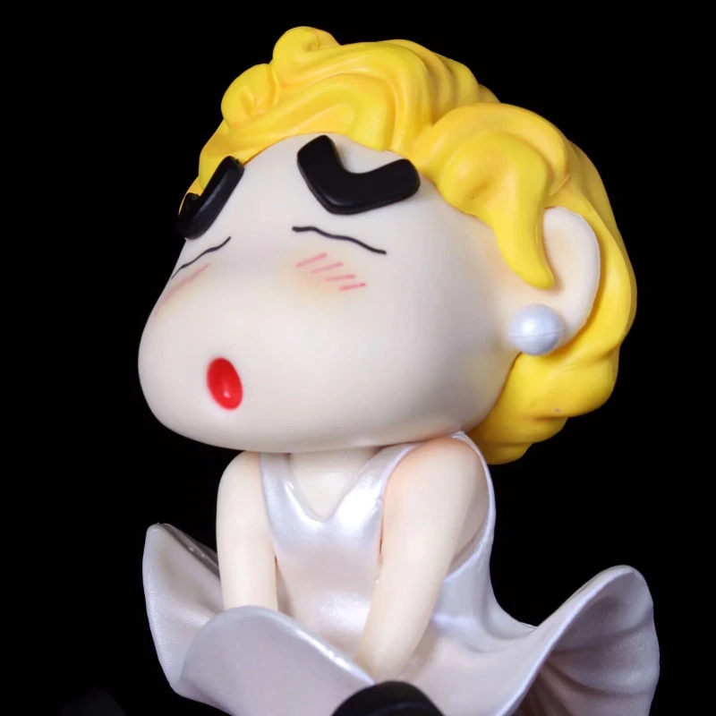 New-Crayon-Shin-chan-Cos-Marilyn-Monroe-Action-Figure-Anime-Model ...