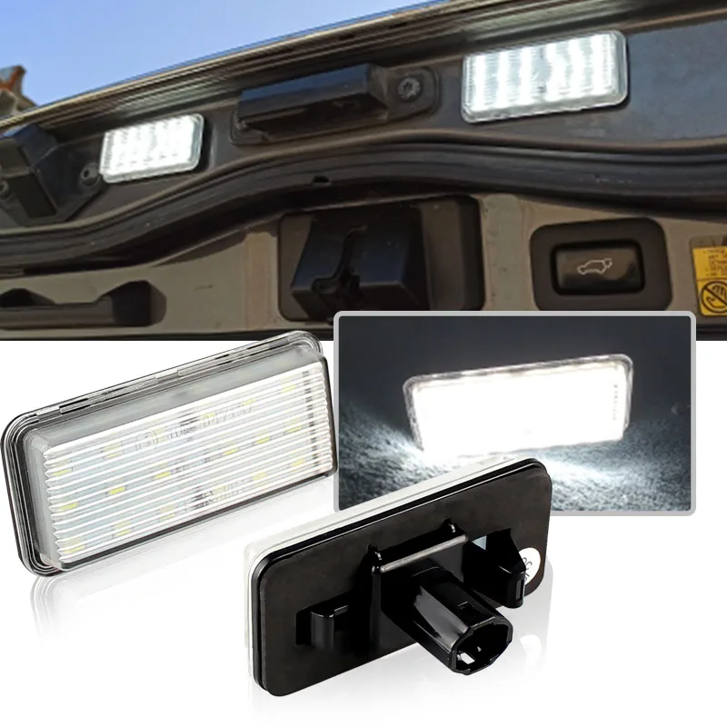 Error-Free-LED-Car-Number-License-Plate-Light-For-Toyota-Land-Cruiser ...