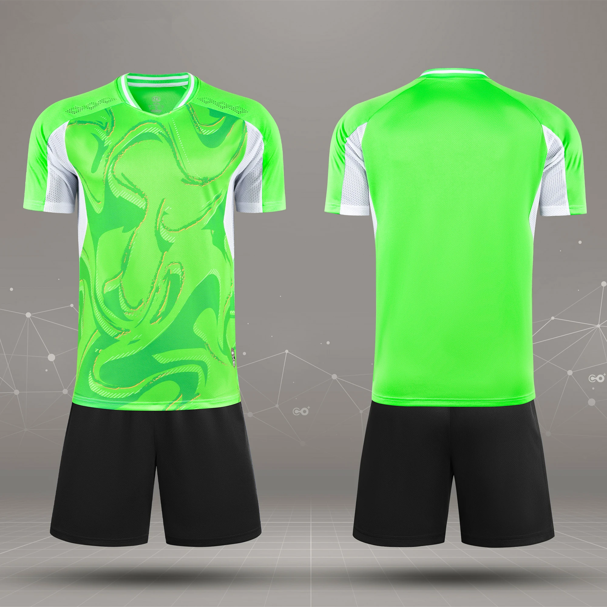 Mens Kids Boys Soccer Set Short Sleeve Soccer Rugby Football Jerseys ...