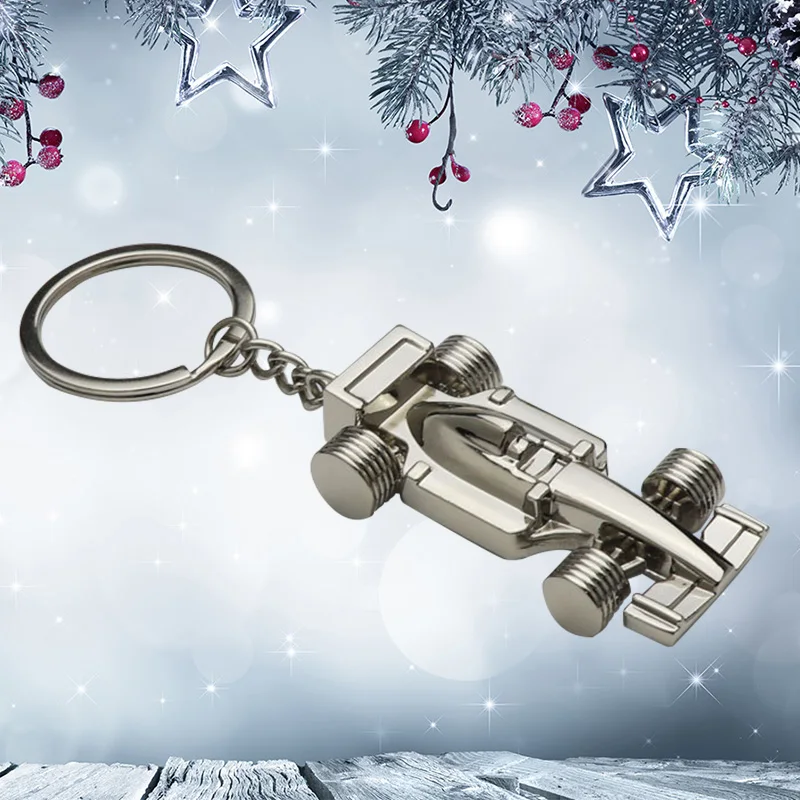 New Cool Racing Car Keychain Pendant F1 Racing Car Key Chain Keyring ...