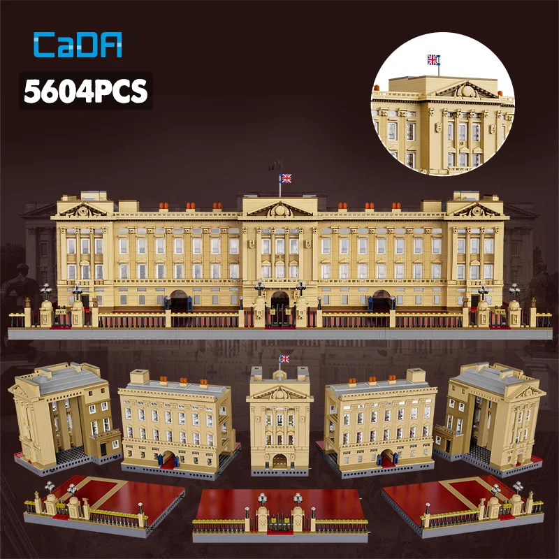 Cada 5604pcs World Famous Buckingham Palace House Building Blocks MOC ...