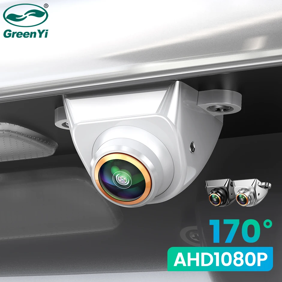 GreenYi AHD 1080P Car Rear View Camera 170° Fisheye Golden Lens Full HD ...