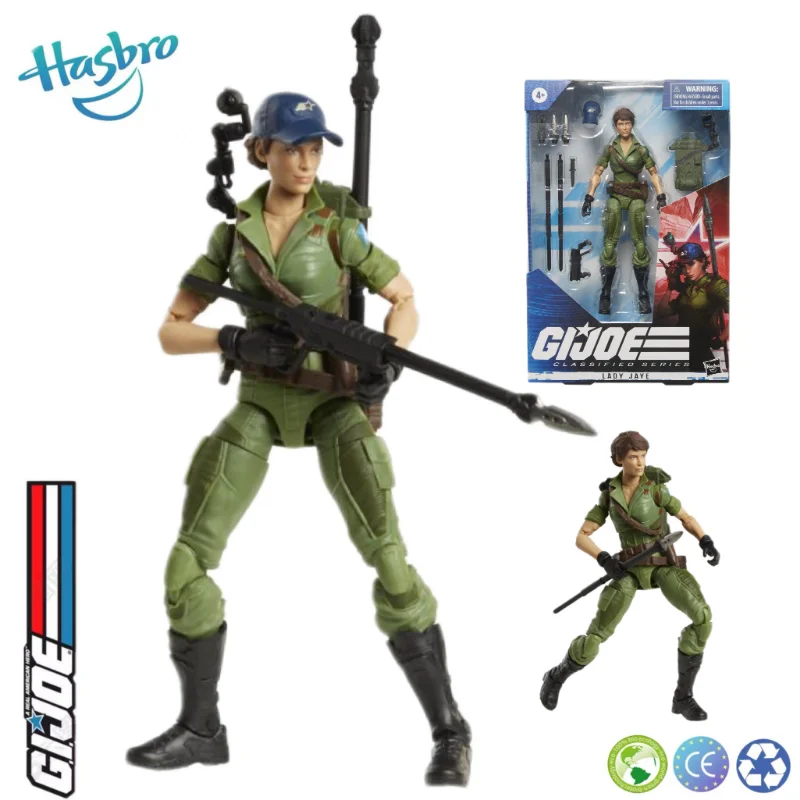 Hasbro G.I.JOE Action Figure Classified 1/12 6inches Series Lady Jaye ...