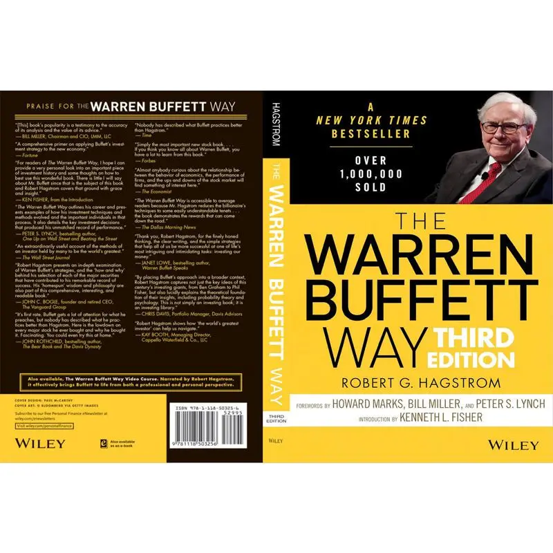 1 book The Warren Buffett Way Paperback English book - AliExpress 202228412