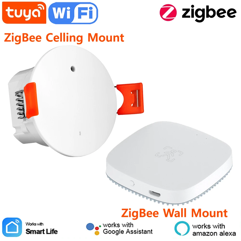 Tuya Smart Wifi/zigbee Human Presence Detector Mmwave Radar Pir Montion ...
