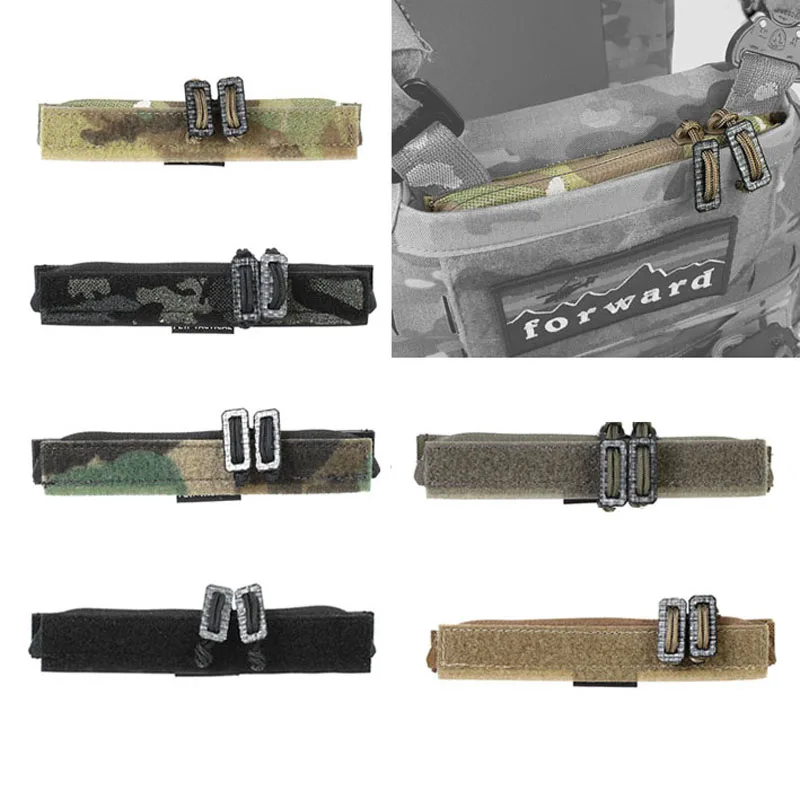 Outdoor FCPC V5 Tactical Vest Special Chest Zipper Cover Vest Foreplate ...