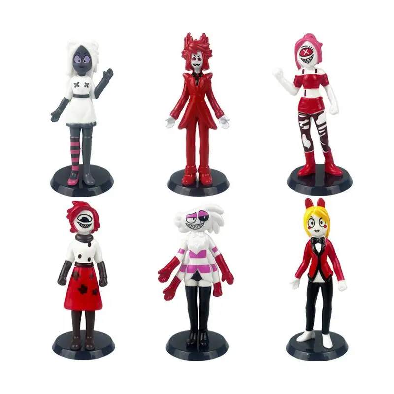 6pcs-Animations-Character-Model-Toy-Hazbined-Hotels-Action-Figure-Anime ...