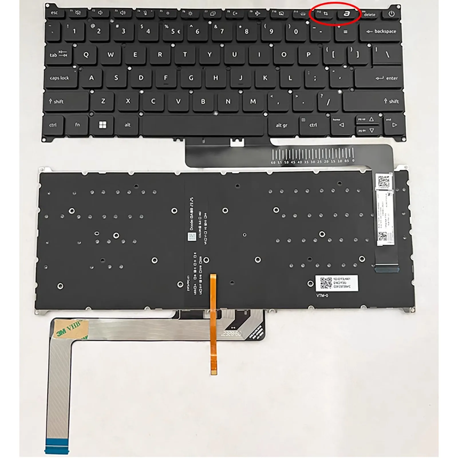 US Layout for Acer Aspire Go AG14-21P AG14-31P N22Q21 N22C5 N22Q1 N23H1 ...