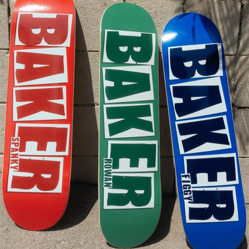 Skateboard-Baker-tabla-de-Skate-en-forma-de-U-7-capas-cubierta-de ...