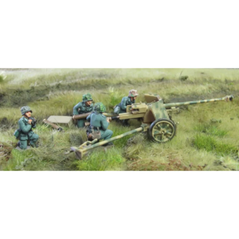 1/72 Scale Resin Figure Model Kit Military Artillery Group 4 People ...