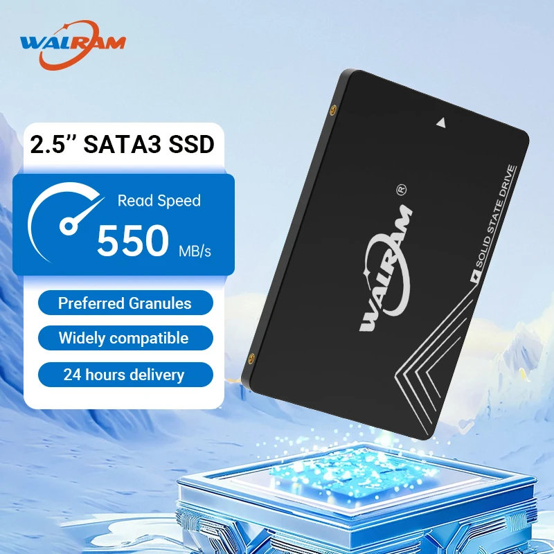 WALRAM 1TB SSD 512GB 2,5 SATA3 SSD 128GB 120GB 2TB 500GB 480GB disco ...