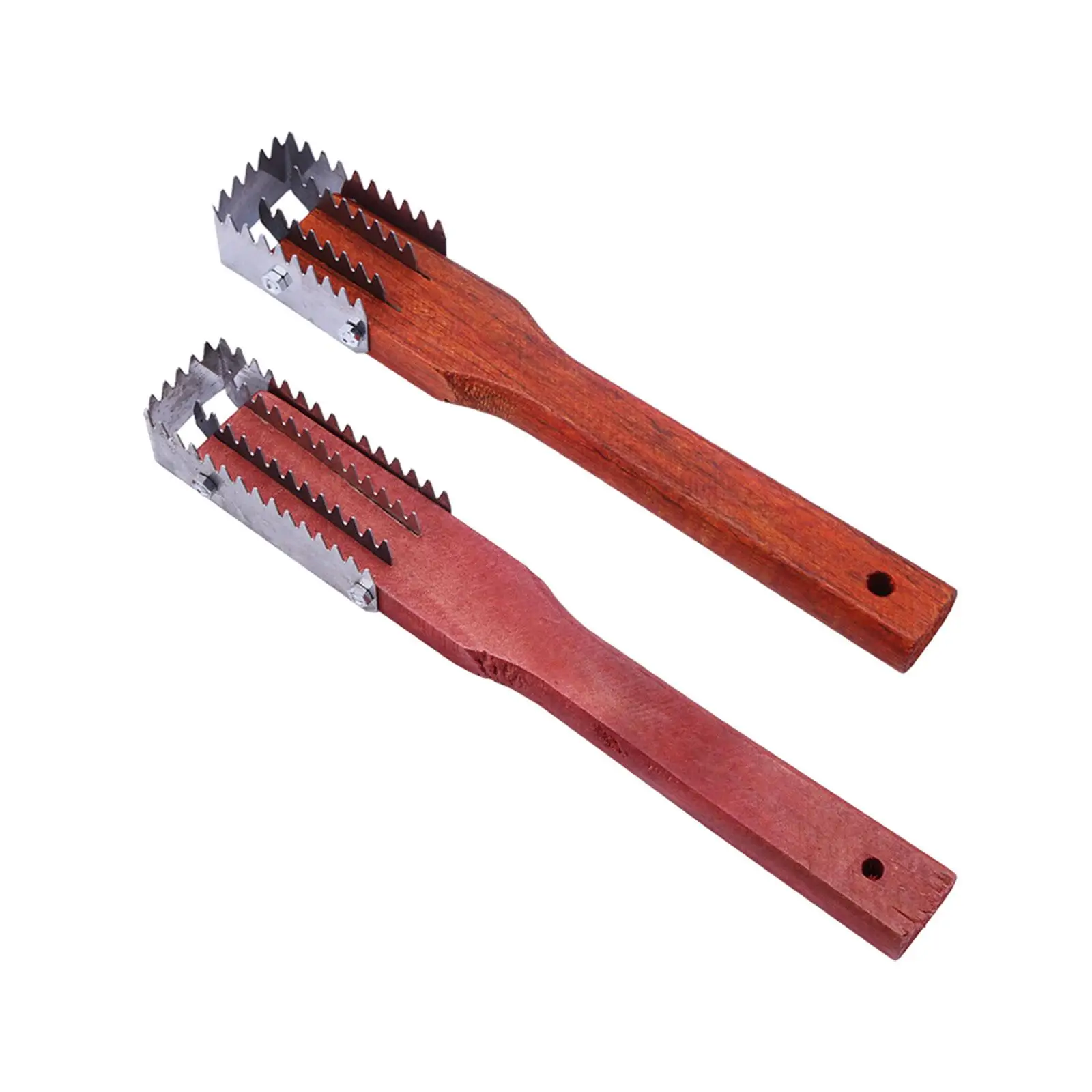 Fish Scales Remover Easily Remove Fish Descaler Tool Sturdy Wood and ...