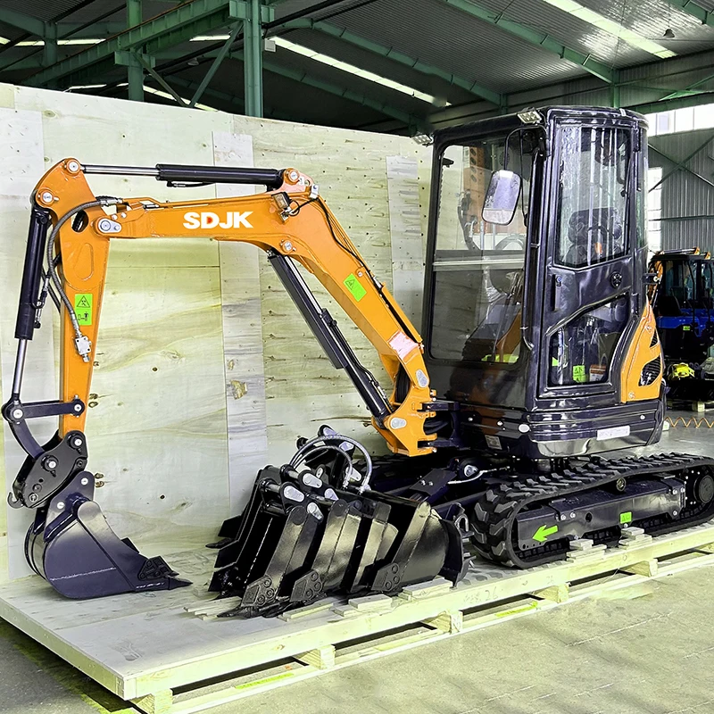 1800kg-Hydraulic-Mini-Excavator-1ton-2-Ton-3T-Mini-Digger-1-8ton-Small ...