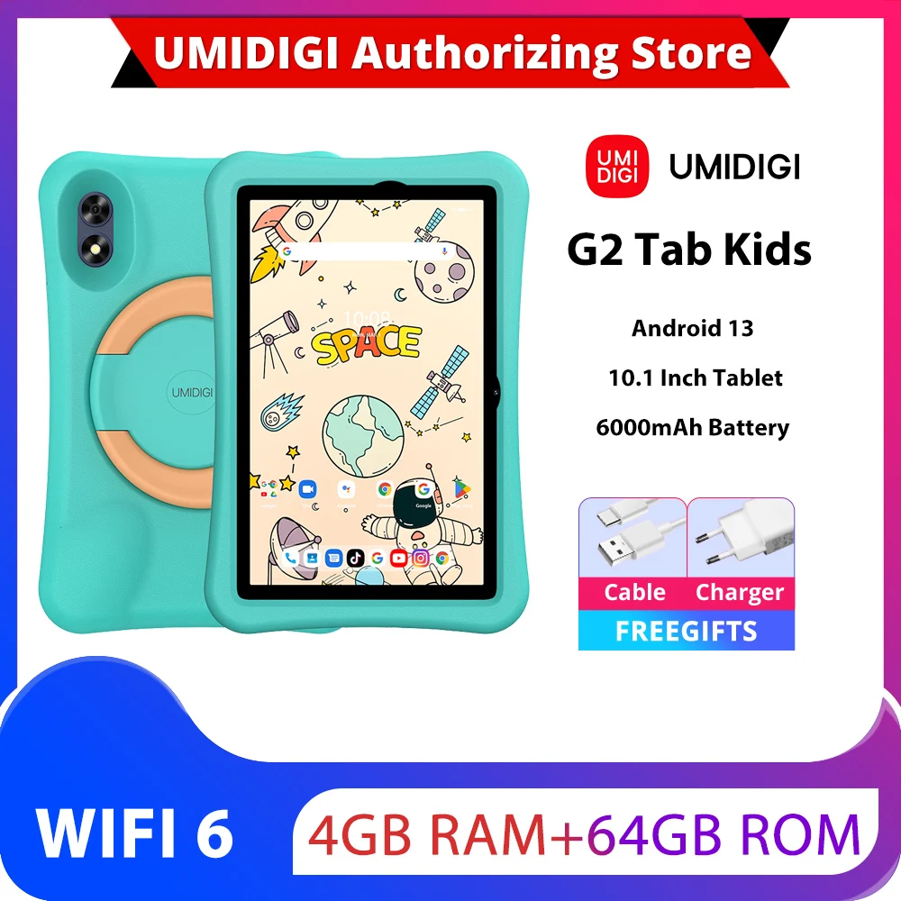 UMIDIGI-G2-Tab-Kids-10-1-Inch-Children-Tablets-4GB-64GB-6000mAh-Battery ...