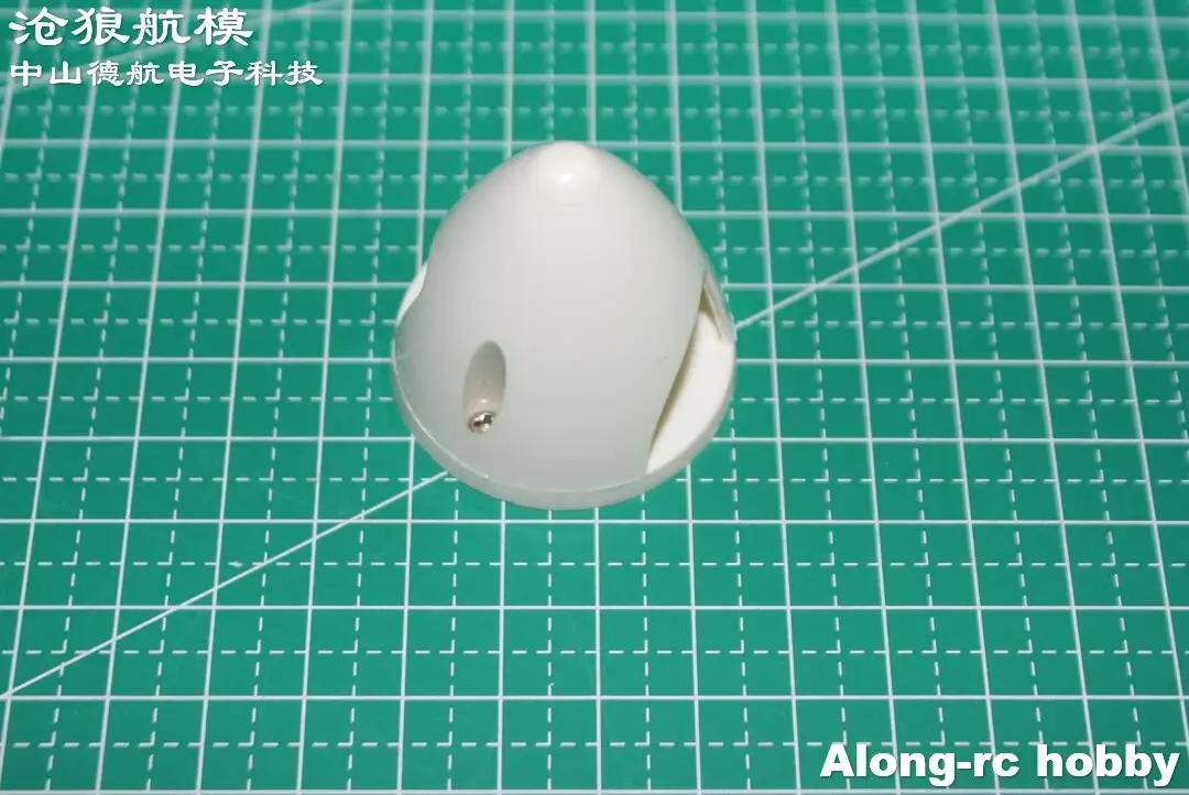 RC Plane Models Spare Part 3pcs 38mm White Plastic Spinner For Hobby ...