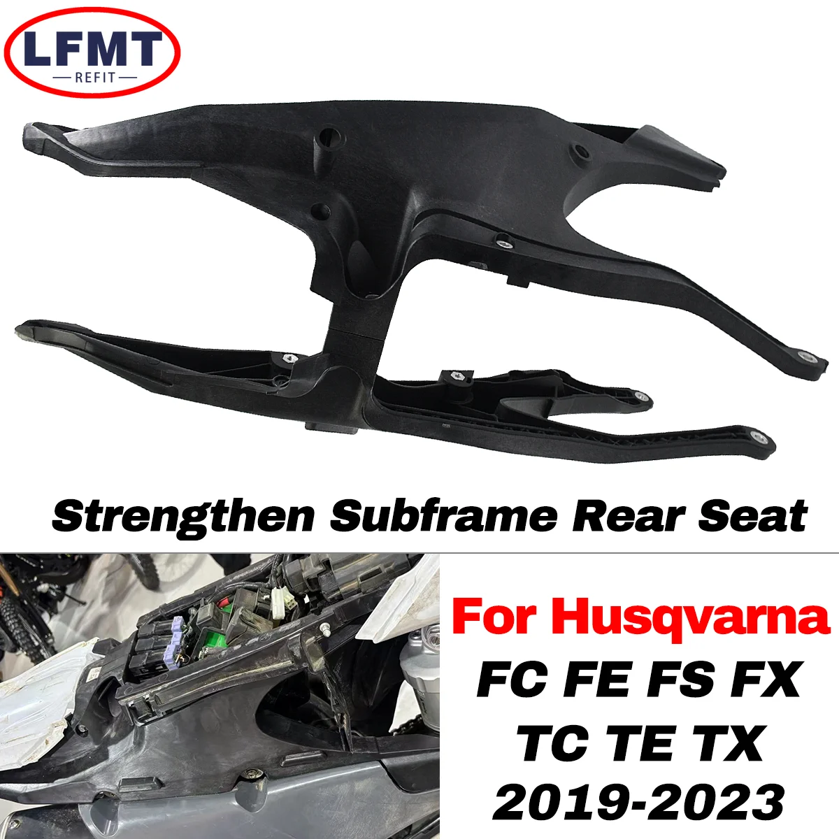 Motocross Subframe Rear Seat Support Frame Tailstock Bracket For ...