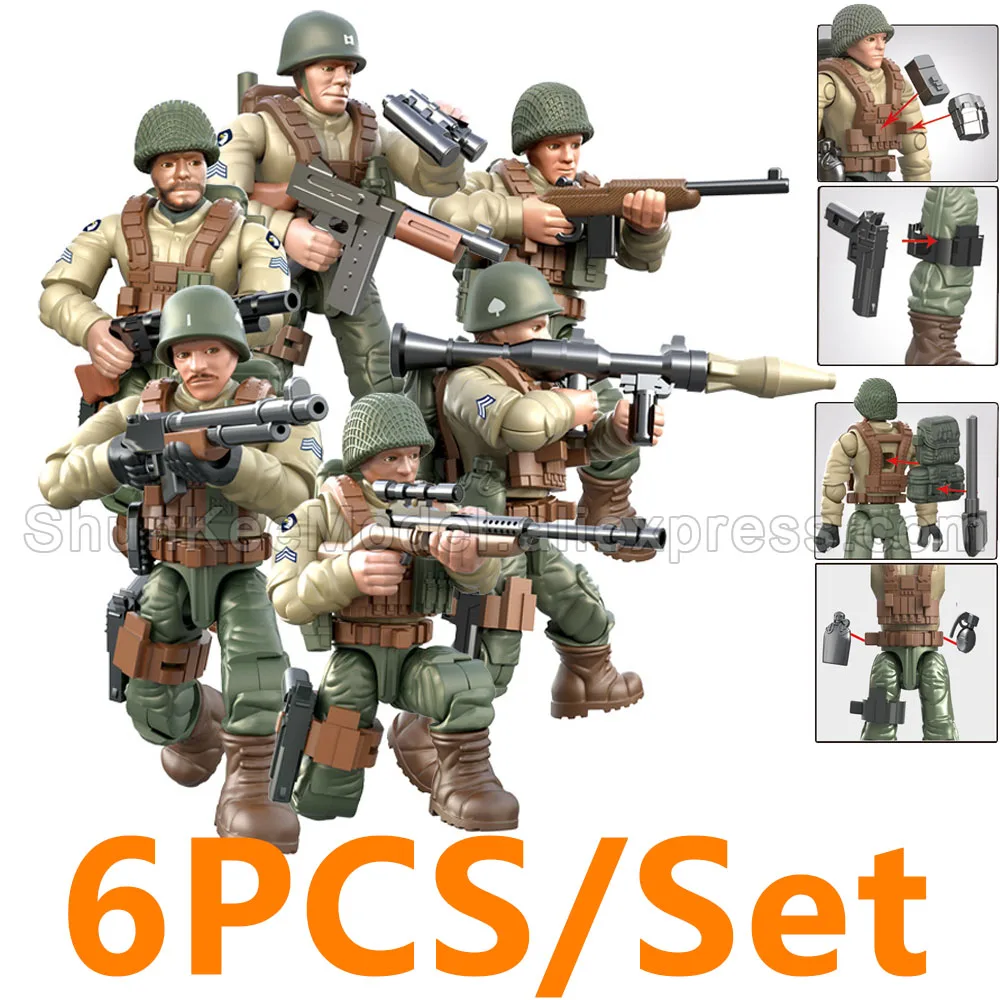 Building Blocks Bricks | Weapon Accessories | Military Bricks | Soldier ...