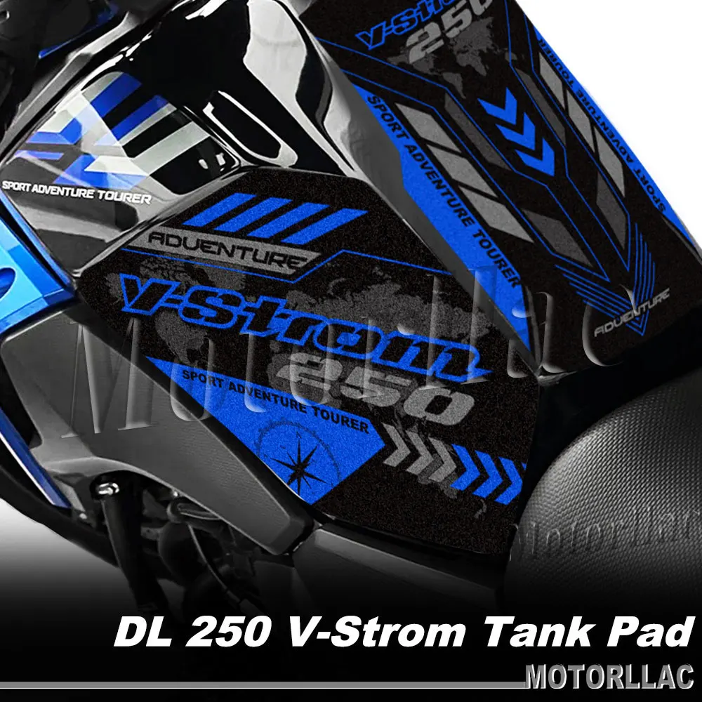 For-DL250-V-Strom-250-Motorcycle-Anti-Slip-Fuel-Tank-Pad-Sticker-Traction-Protector-Decal ...