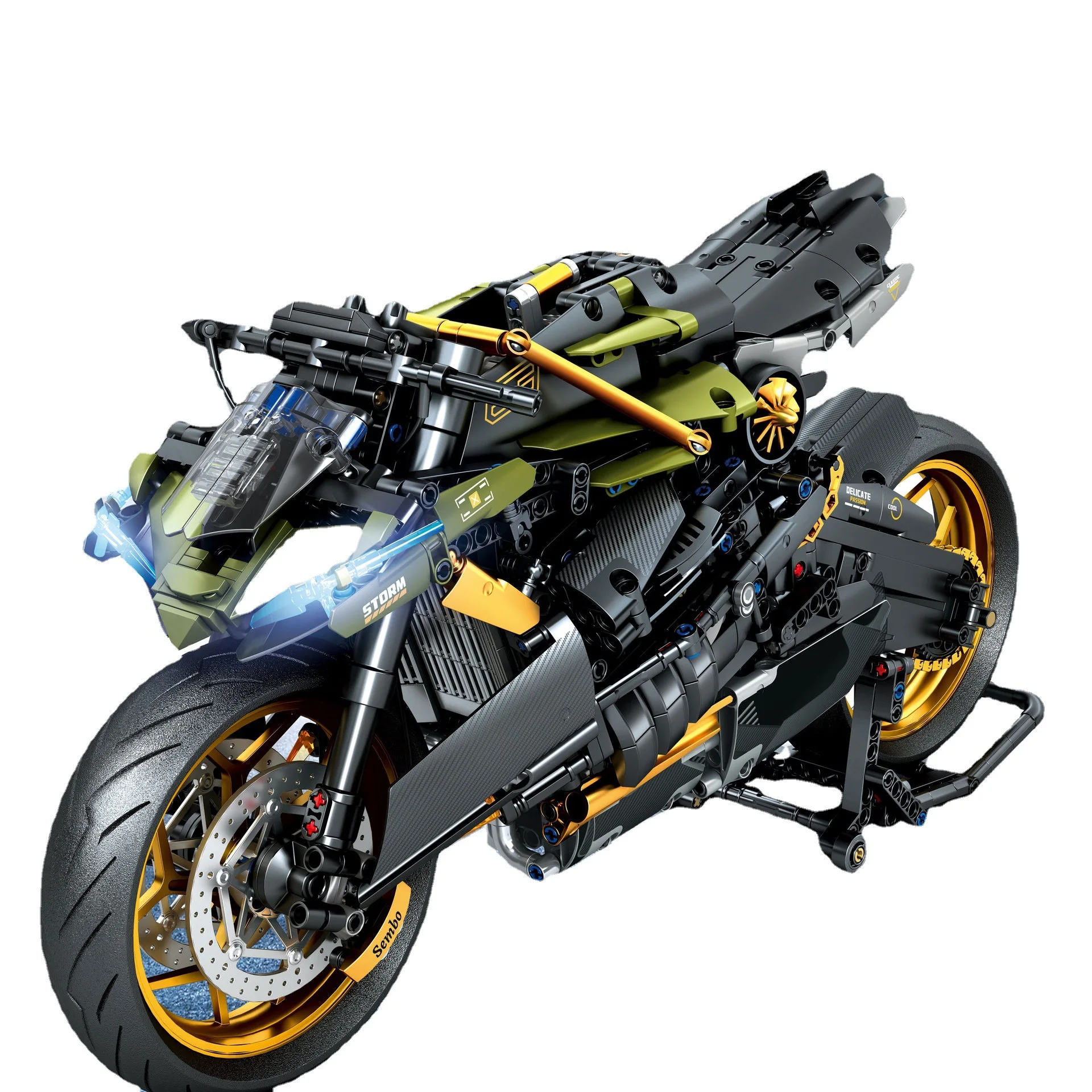 Technical-1-5-Scale-Motorcycle-Building-Block-Ducatis-Diavel-X-Lambor ...