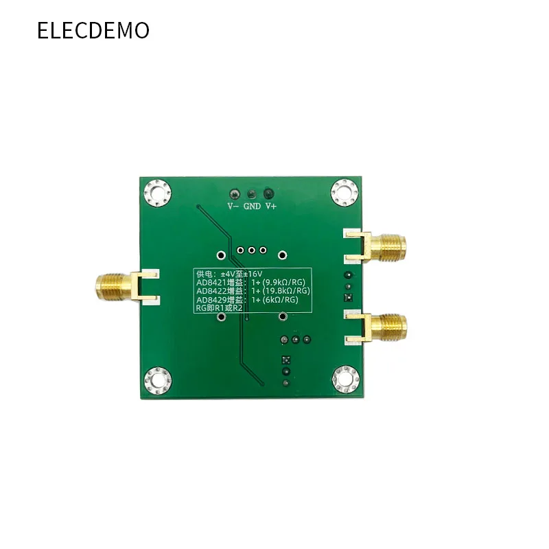 Instrumento Amplificador Ad8421 Ad8429 Pequeno Sinal Milivolt Microvolt ...